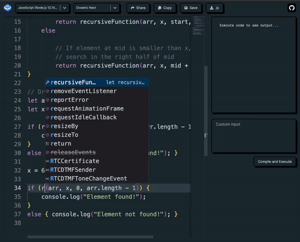 Photon - Online IDE for coding and compiling code in various languages